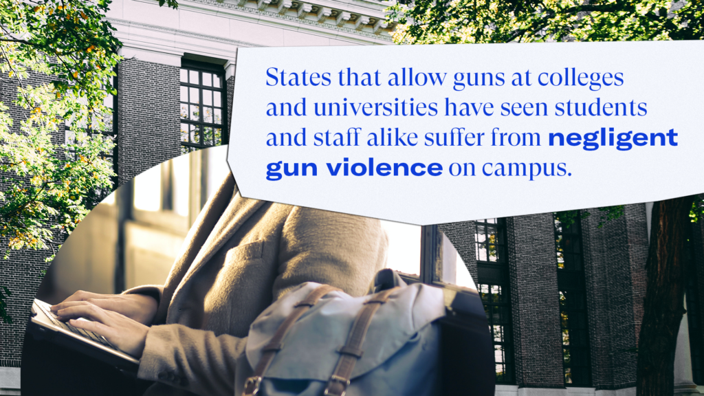 The Danger of Guns on Campus | Everytown Research & Policy